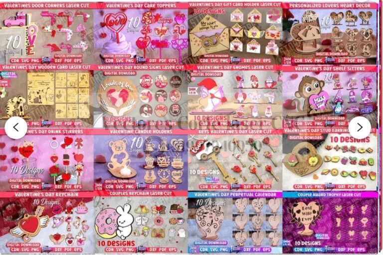 Super Huge Valentines Day Mega Bundle – Tu bunker de Vectores y más