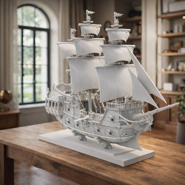 Modelo de Barco Pirata Detallado para Impresión 3D – Archivos STL – Tu ...