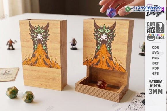 Torre de Dados 3D para Juegos de Rol en Corte Láser – Tu bunker de ...